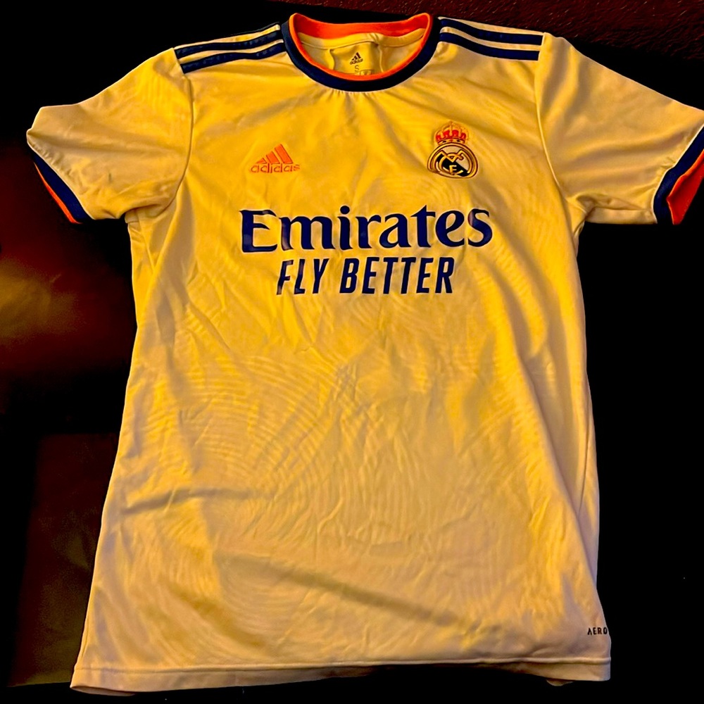 2021/22 Karim Benzema Real Madrid Home Jersey - Gem
